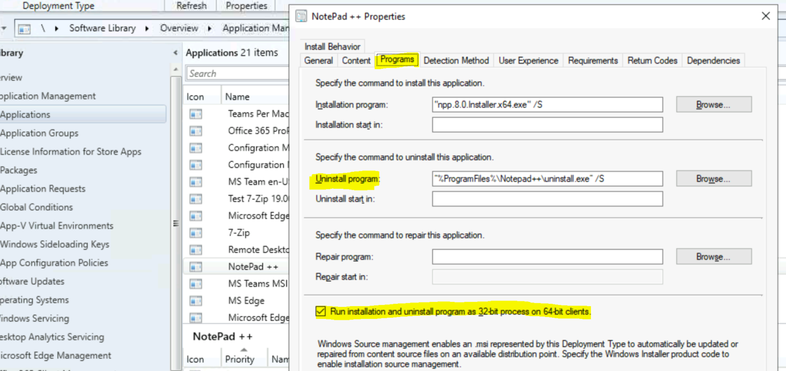 Implicit Uninstall Of An Application Using Sccm Remove Device From Collection Htmd Blog