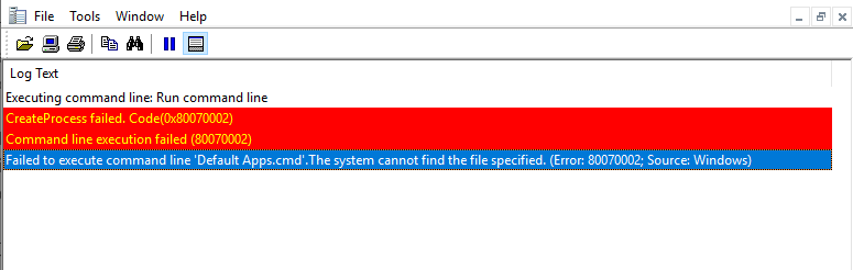 Fix Sccm Task Sequence Run Command Line Create Process Failed Code 0x80070002 Htmd Blog