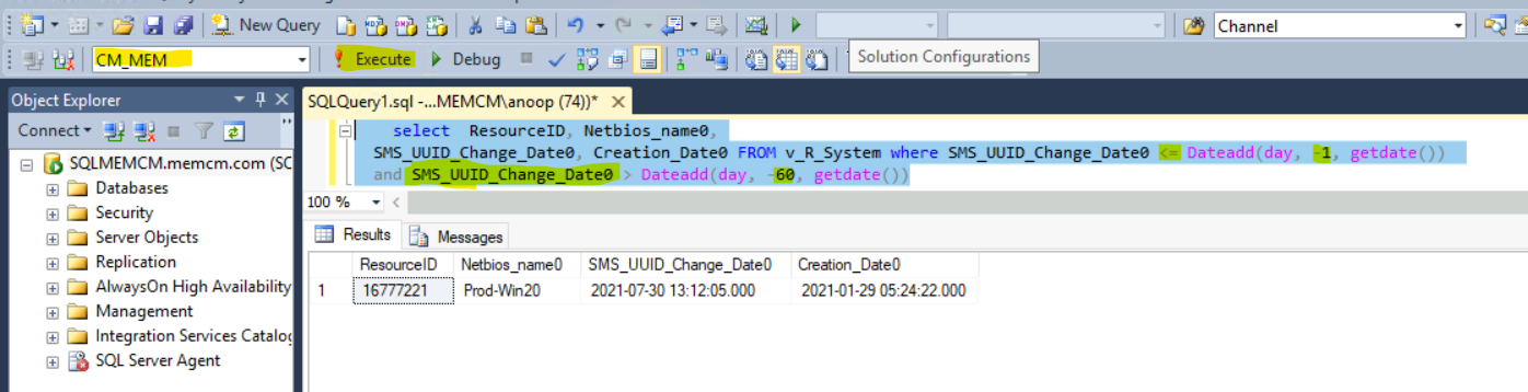 SQL Query To Find Out SCCM Clients Registered Within The Last 60 Days ...