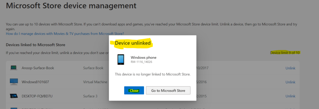 Fix Device Limit For Microsoft Store Issue On Windows 11 Install Your App Remove A Device Htmd Blog