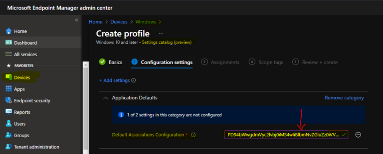 Configure Microsoft Edge As Default Browser Using Intune HTMD Blog