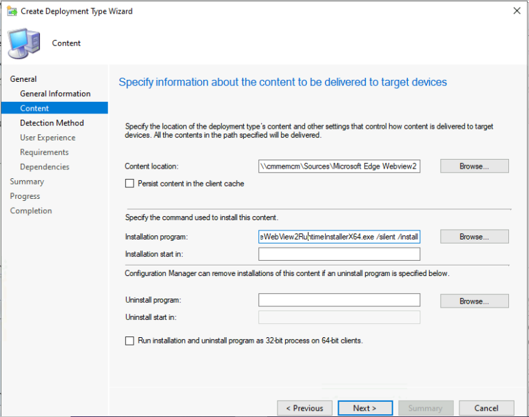 Deploy Microsoft Edge WebView2 Using SCCM ConfigMgr HTMD Blog