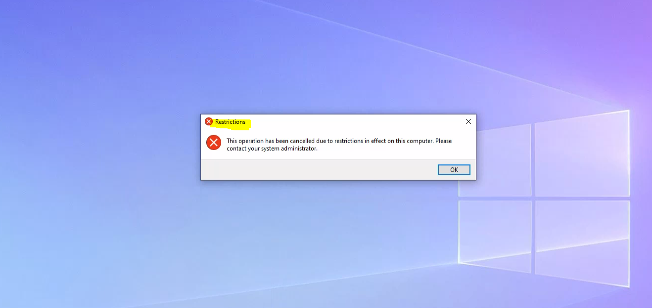 Disable Control Panel PC Settings Using Intune Prohibit Access HTMD Blog