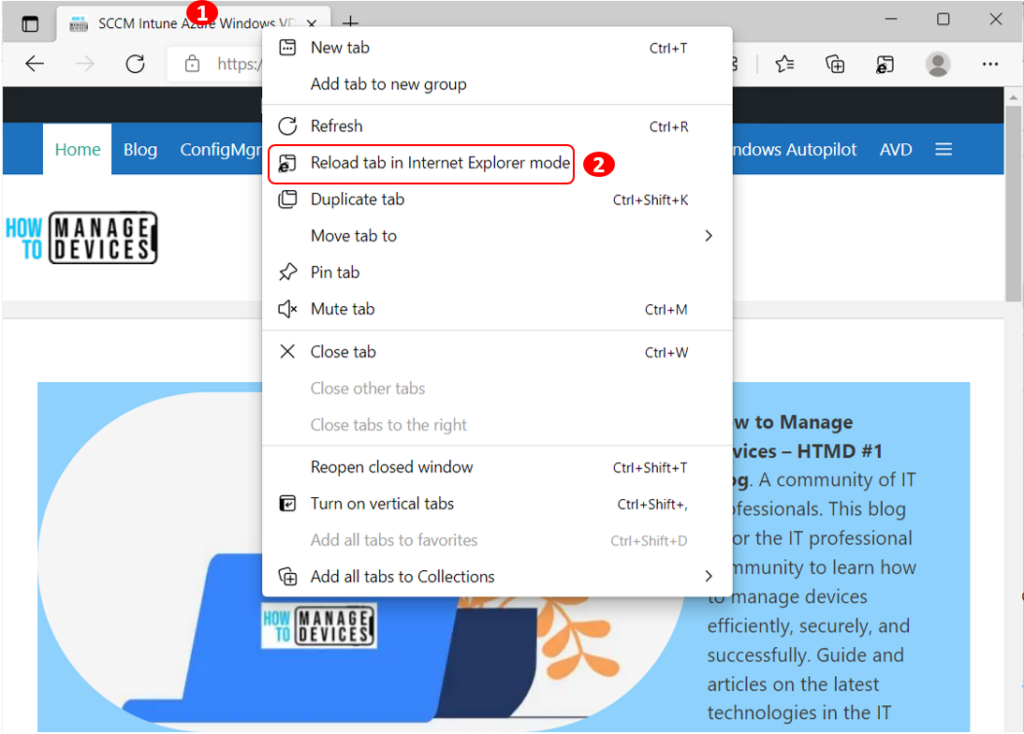 Enable Internet Explorer Mode In Microsoft Edge HTMD Blog