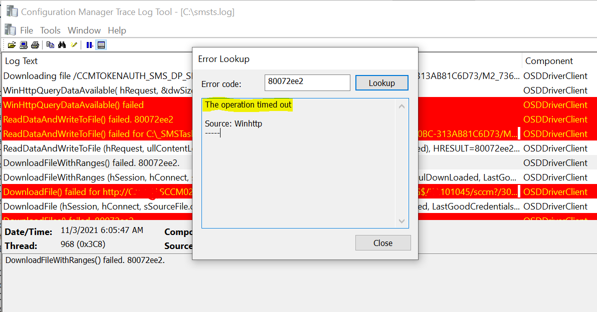 FIX SCCM Task Sequence Download File Failed Error 80072ee2 HTMD Blog FIX SCCM Task Sequence Download File Failed Error 80072ee2 HTMD Blog