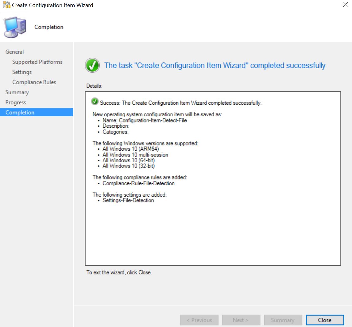Sccm Baseline Powershell Script For File Detection In User Profile Rerun Discovery Script Htmd