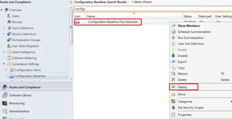 Sccm Baseline Powershell Script For File Detection In User Profile Rerun Discovery Script Htmd 5794