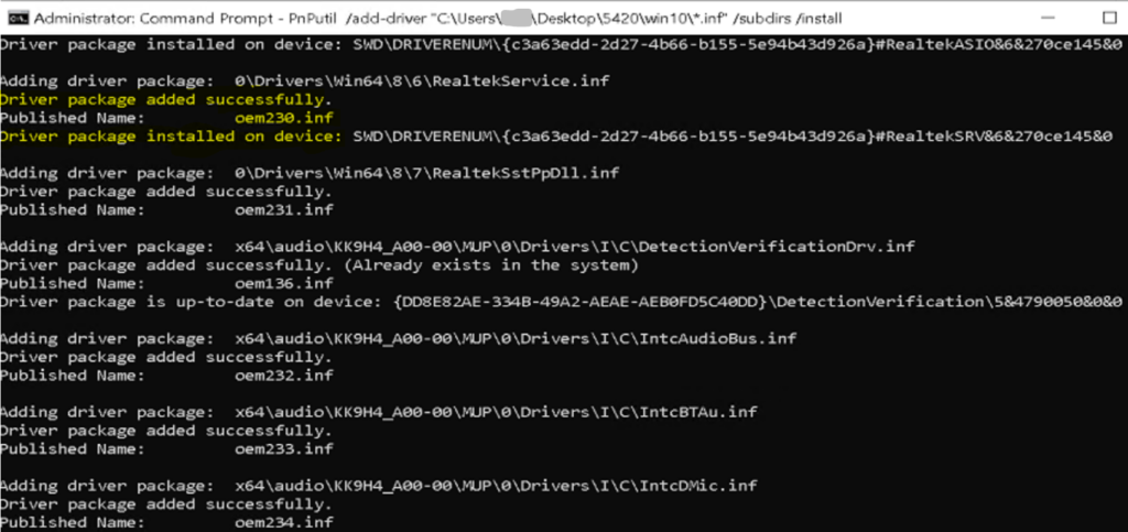 Use PnPUtil Driver Manager Tool To Install Drivers Using Command Prompt ... Use PnPUtil Driver Manager Tool To Install Drivers Using Command Prompt ...