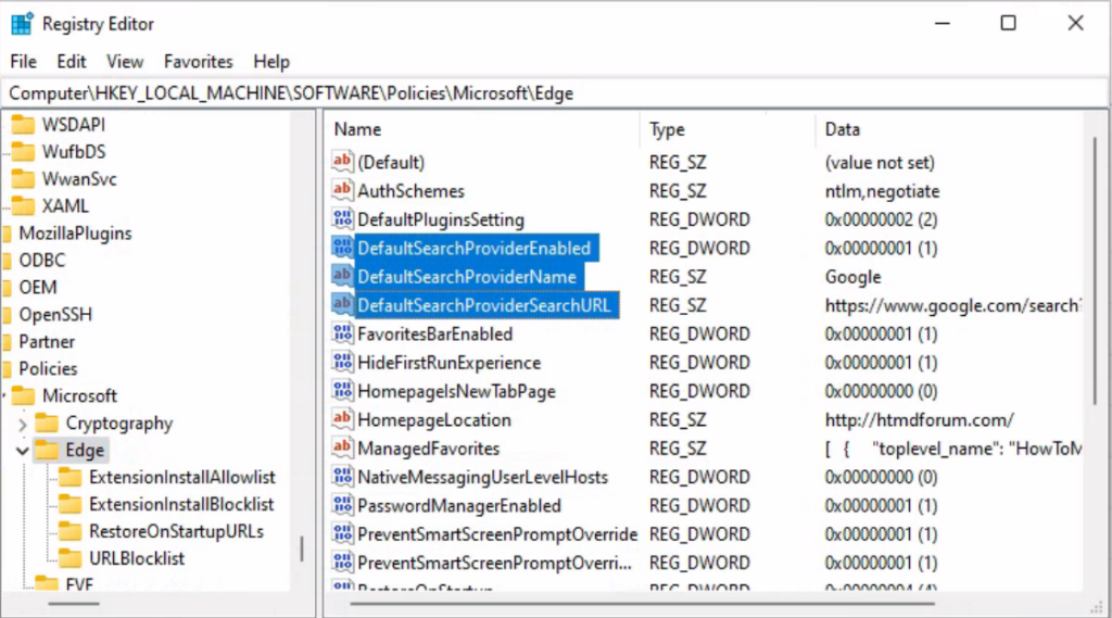 Easily Set Microsoft Edge Default Search Engine Using Intune HTMD Blog Easily Set Microsoft Edge Default Search Engine Using Intune HTMD Blog