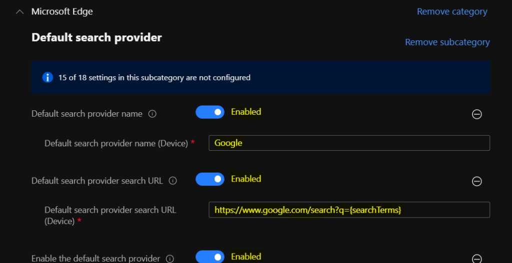 Easily Set Microsoft Edge Default Search Engine Using Intune HTMD Blog Easily Set Microsoft Edge Default Search Engine Using Intune HTMD Blog