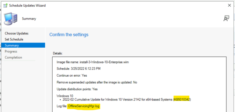 Add New Patches To OS Images Using SCCM Schedule Updates Option HTMD Blog