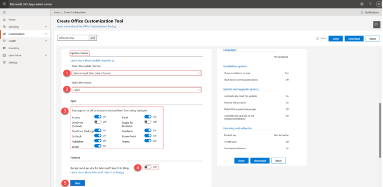 Create Custom Xml File For Office 365 Intune Deployment Htmd Blog