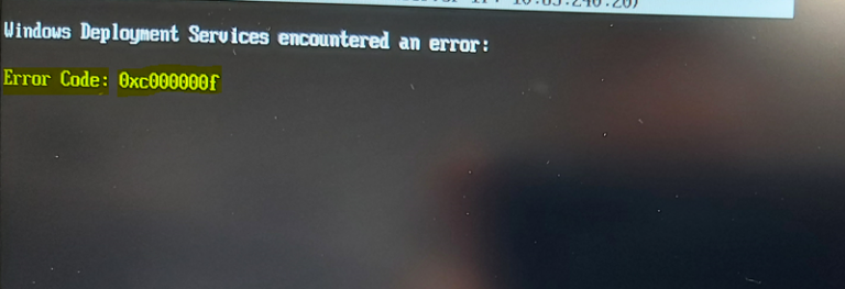 Fix Sccm Pxe Error 0x80070490 Pxe Boot Failed Htmd Blog