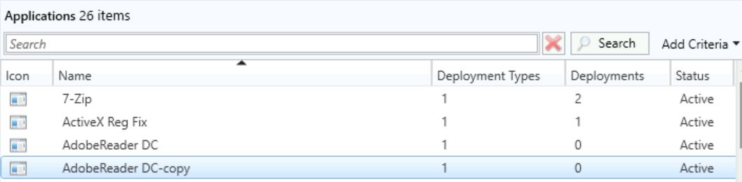 How To Duplicate Application In Sccm Htmd Blog