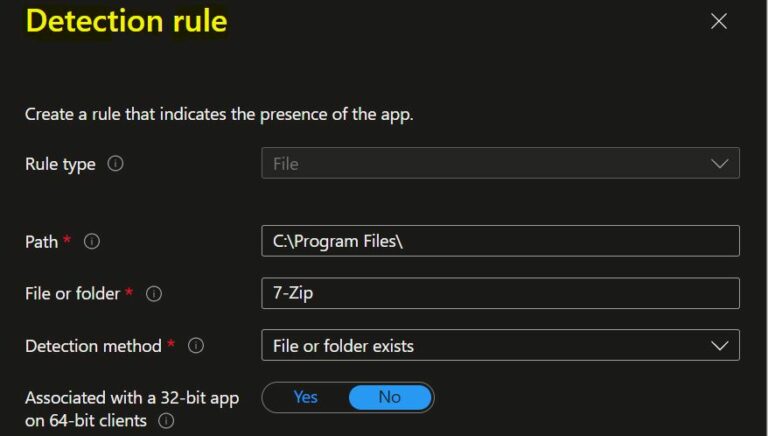 Intune Win32 App Deployment Detection Methods Htmd Blog