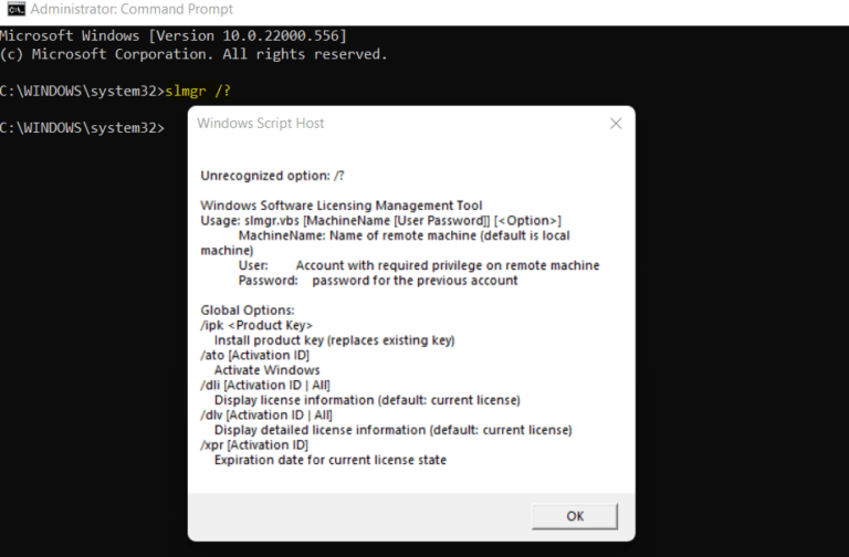 Windows 11 License Activation Using The Command Line Option Htmd Blog