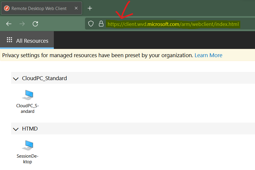 AVD Web Client URL Details Azure Virtual Desktop HTMD Blog AVD Web Client URL Details Azure Virtual Desktop HTMD Blog