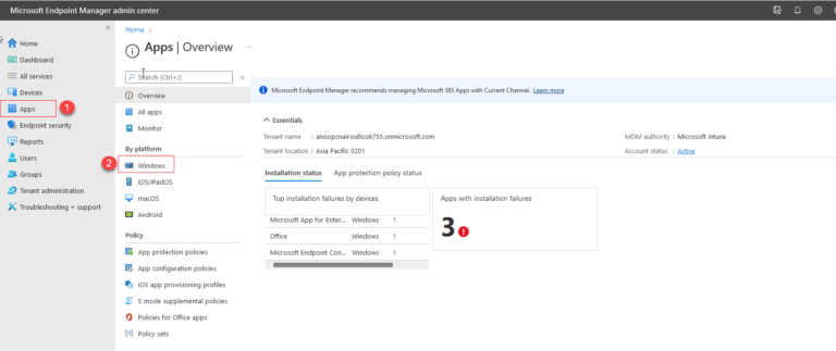 Create Custom Xml File For Office 365 Intune Deployment Htmd Blog