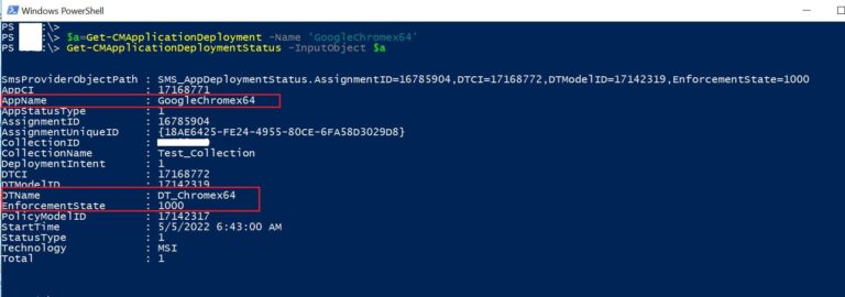 Create Sccm Application Deployment Using Powershell Htmd Blog