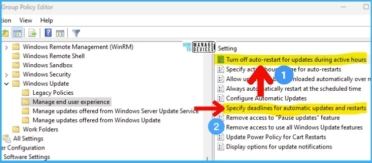 Turn Off All Windows Update Notifications Using Display Options For