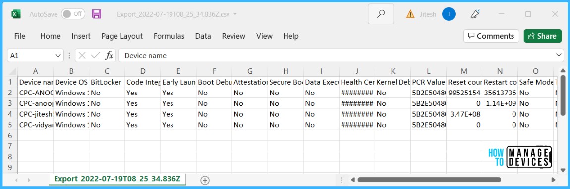 Intune Device Health Attestation Report HTMD Blog Intune Device Health Attestation Report HTMD Blog