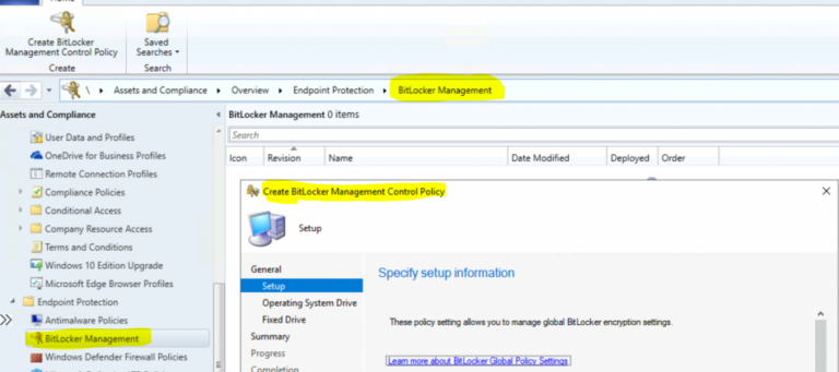 Best Method To Manage Bitlocker Using SCCM | ConfigMgr HTMD Blog