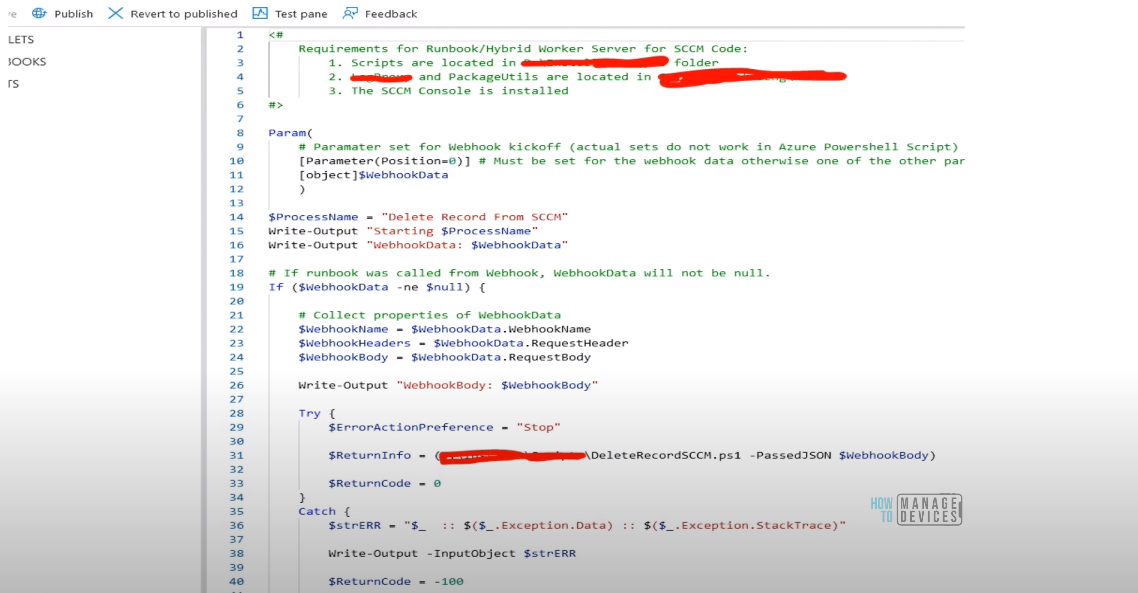 SCCM Automation Using Azure Runbook Hybrid Worker HTMD Blog