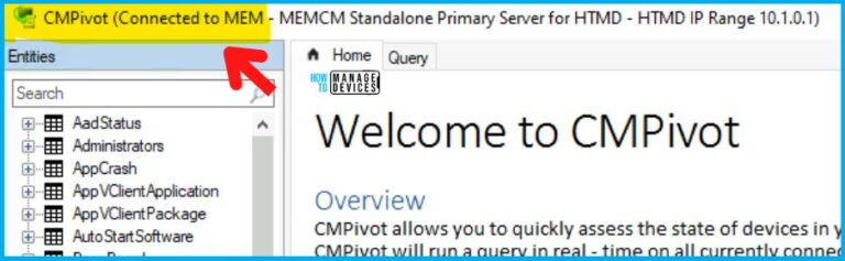 FIX Unable To Run CMPivot Issue SCCM Interoperability Mode HTMD Blog FIX Unable To Run CMPivot Issue SCCM Interoperability Mode HTMD Blog