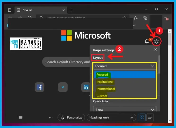 How To Customize Background In Microsoft Edge Browser On Windows | Page ... How To Customize Background In Microsoft Edge Browser On Windows | Page ...