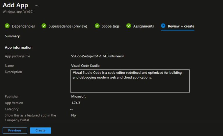 Visual Studio Code Installation Using Intune HTMD Blog Visual Studio Code Installation Using Intune HTMD Blog
