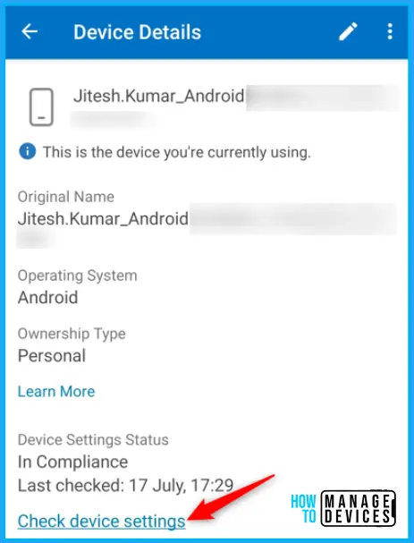 Manually Sync Android Device With Intune HTMD Blog Manually Sync Android Device With Intune HTMD Blog