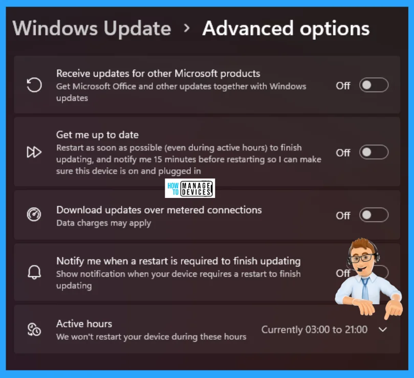 Set Active Hours To Avoid Random Restarts In Windows 11 HTMD Blog Set Active Hours To Avoid Random Restarts In Windows 11 HTMD Blog