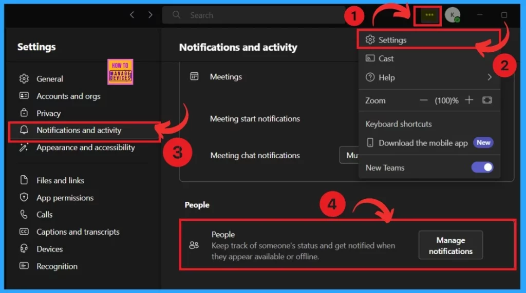 Enable Disable MS Teams Notify When Available Settings HTMD Blog Enable Disable MS Teams Notify When Available Settings HTMD Blog
