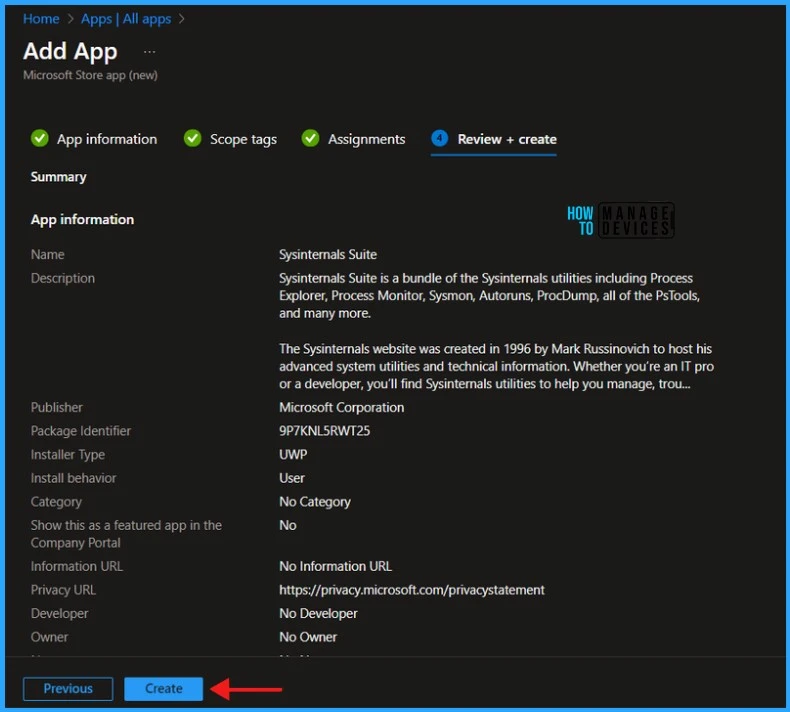 Install SysInternals Suite On Windows Device Using Intune HTMD Blog Install SysInternals Suite On Windows Device Using Intune HTMD Blog