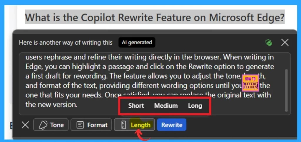 Enable Disable Copilot Rewrite Feature On Microsoft Edge HTMD Blog Enable Disable Copilot Rewrite Feature On Microsoft Edge HTMD Blog
