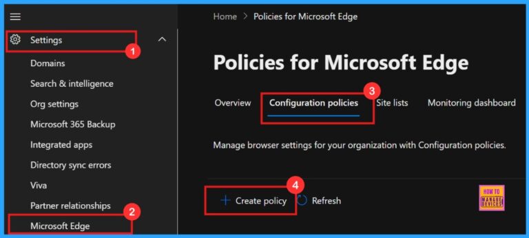 How To Configure Only On-Premises Implicit Sign-in Policy In MS Edge Browser Using M365 Admin ...